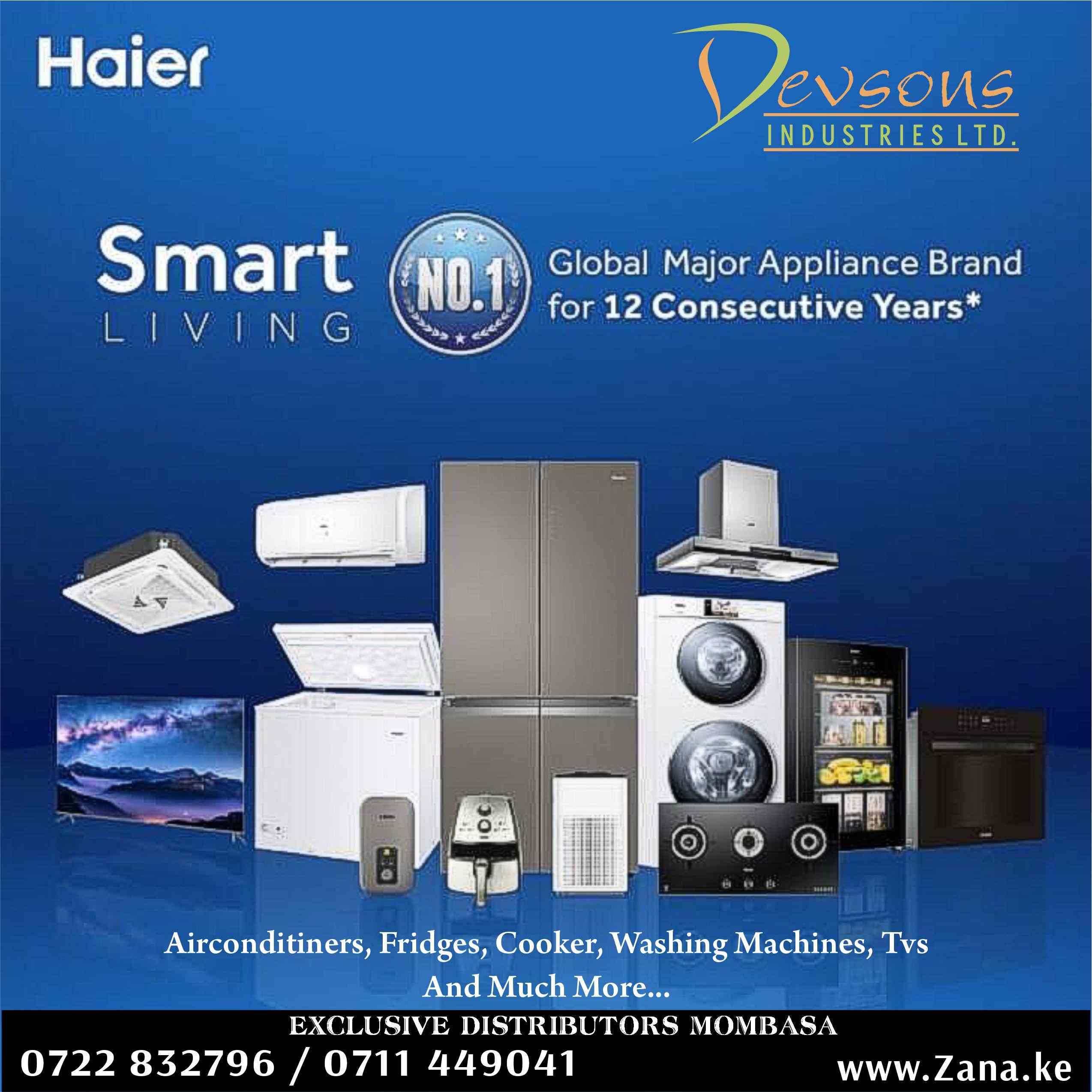 Haier Appliances - Smart Living | Zana
