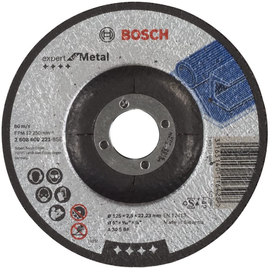 Bosch Expert for Metal Grinding Disc with depressed Centre | Zana