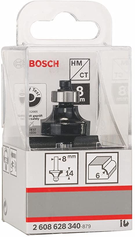 Bosch Standard for Wood Rounded Over Router Bit | Zana