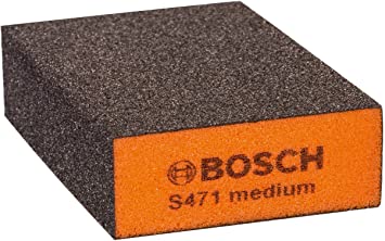 Bosch Sanding Block Medium S471 Best for Flats & Edges | Zana