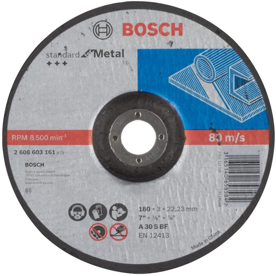 Bosch Standard for Metal Cutting Disc with depressed center | Zana