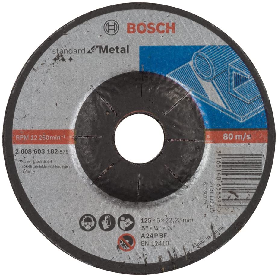 Bosch Standard for Metal Grinding Disc with depressed center | Zana