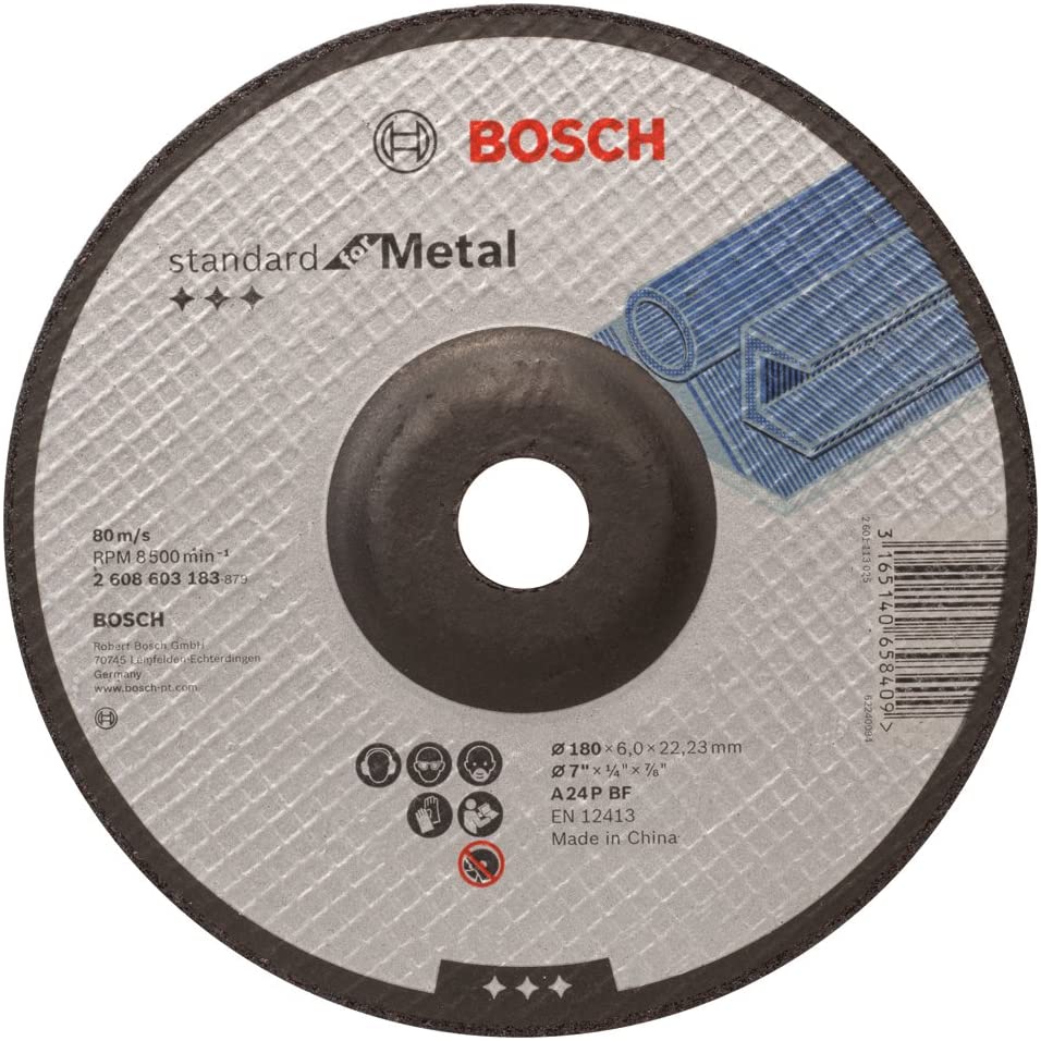 Bosch Standard for Metal Grinding Disc with depressed center | Zana